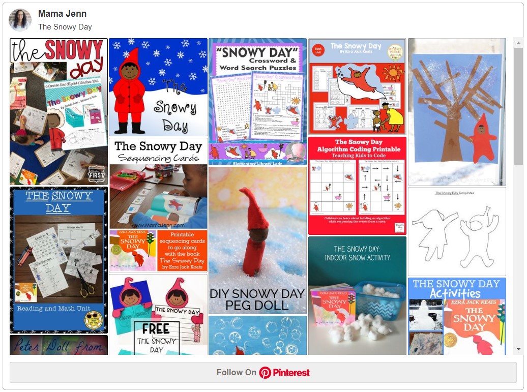 The Snowy Day {Activities & Crafts}