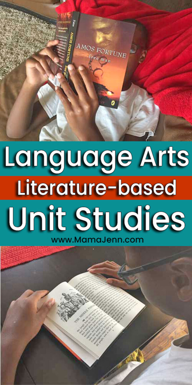 Literature-based Language Arts Curriculum (with thematic unit studies)