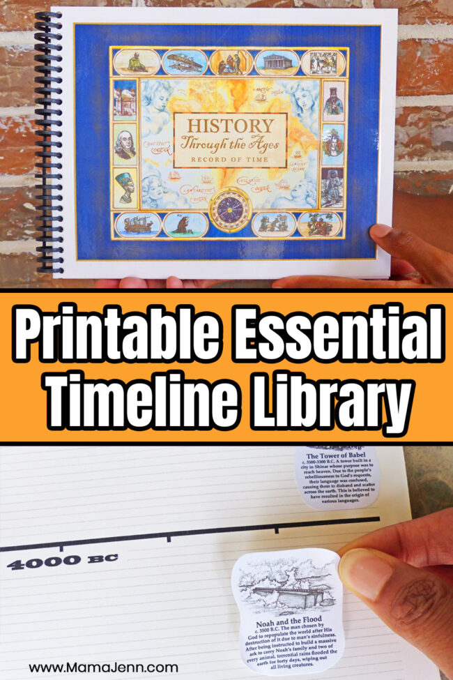 Why Teaching History Requires a Timeline (and why printable is best!)