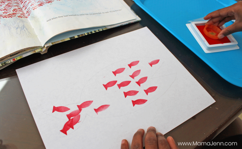 Swimmy the Fish: Easy, DIY Stamp Craft & Activity for Kids
