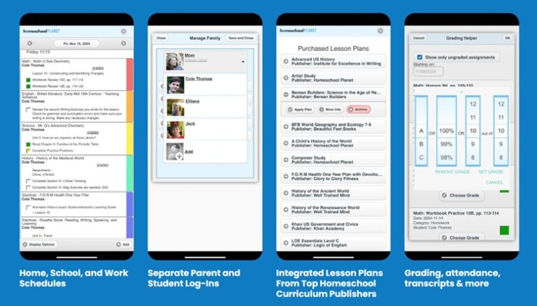 The Homeschool Planet App - Don't Homeschool Without It!