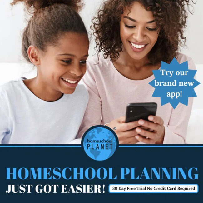 The Homeschool Planet App - Don't Homeschool Without It!