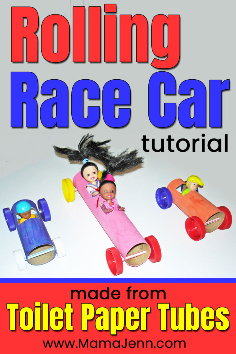 Rolling Race Cars: Toilet Paper Tube Tutorial (Step-by-Step with Pictures)