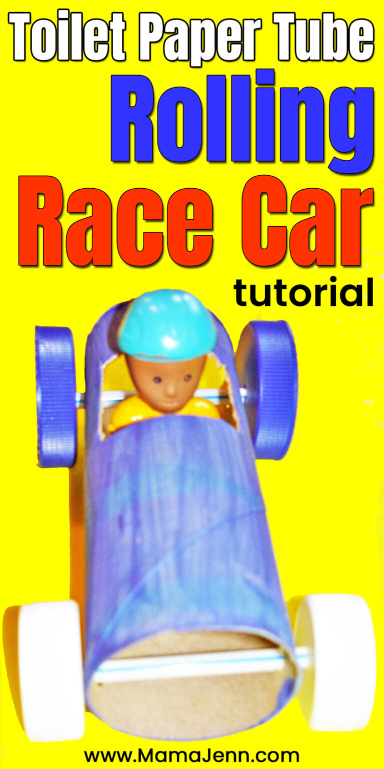 Rolling Race Cars: Toilet Paper Tube Tutorial (Step-by-Step with Pictures)